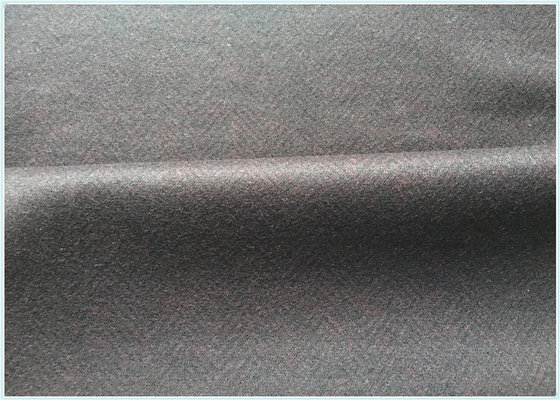 Herringbone Childen'S Cloth Stretch Wool Fabric 650g / M 55P Breathable Warm