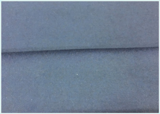 Black Navy Double Faced Wool Coating Fabric Without Twill Heavyweight 150cm Width