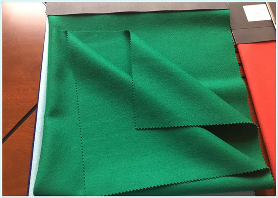 Grass Green Melton Wool Fabric 60w 30p Anti - Pilling Windproof Make to Order