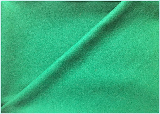 Grass Green Melton Wool Fabric 60w 30p Anti - Pilling Windproof Make to Order