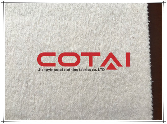 Multi - Colors 5% Alpaca Wool Fabric Creamy White Mohair Suit Fabric