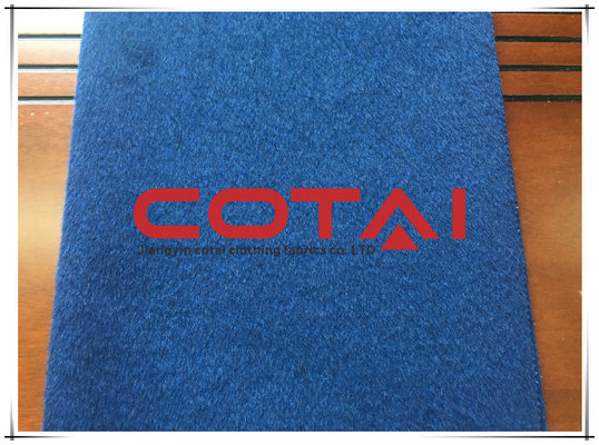 900G/M 59"  60% Wool 35% Polyester  5% Alpaca Fur Fabric Double Sided For Coat
