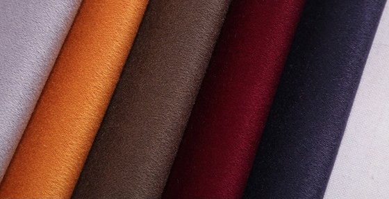 Plain Double Faced Wool Fabric 100% Wool Coating Fabric Multiple Colors