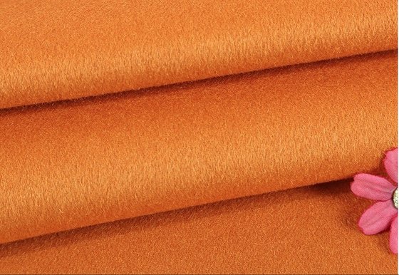 Plain Double Faced Wool Fabric 100% Wool Coating Fabric Multiple Colors