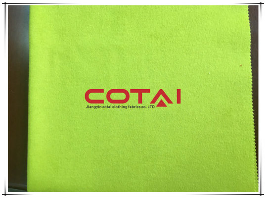 Colorful Twill Coating Tender Shoots For Women'S Coat Mustard Yellow
