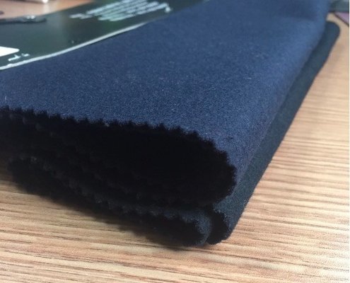 380GM 253 GSM Flannel Wool Fabric , Plaid Flannel Fabric Woolen Yarn Type