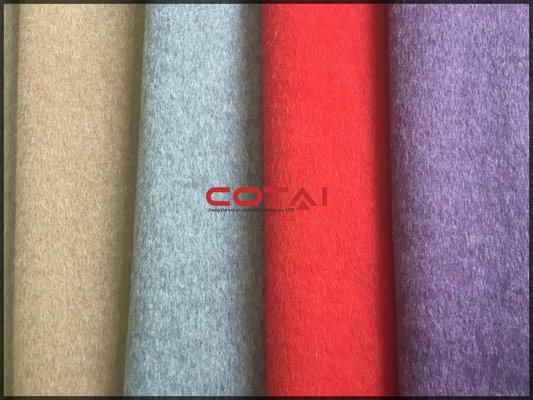 150CM Width Alpaca Wool Fabric Fit Double Sided Women'S Winter Overcoat