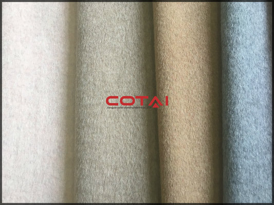 Woven Yarn Type Alpaca Wool Fabric With 70% Wool 20% Polyester Component