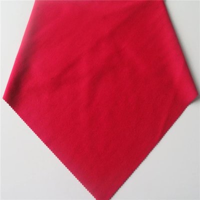 Turquoise Fluro Red Melton Wool Fabric , Wool Blend Coat Fabric For Uniform