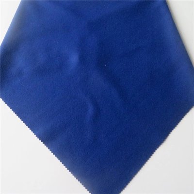 Turquoise Fluro Red Melton Wool Fabric , Wool Blend Coat Fabric For Uniform
