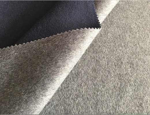 Women Skirts Black Coating Wool Fabric 30% Polyester 600g Per Meter