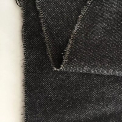 Woolen Yarn Type Lightweight Wool Fabric / Homespun Wool Fabric For Men'S Suiting