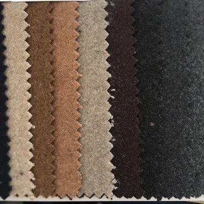 Elegant Soft Wool Fabric Anti - Static Shrink - Resistant Graceful Color
