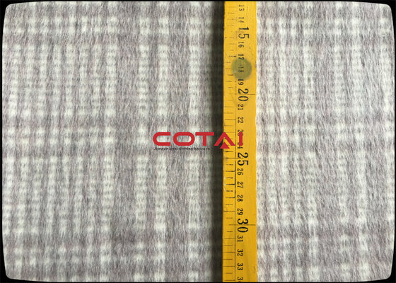 Manufacturer Light Pink 15cm Whole Plaid/Tartan 60% wool soft woven wool fabric
