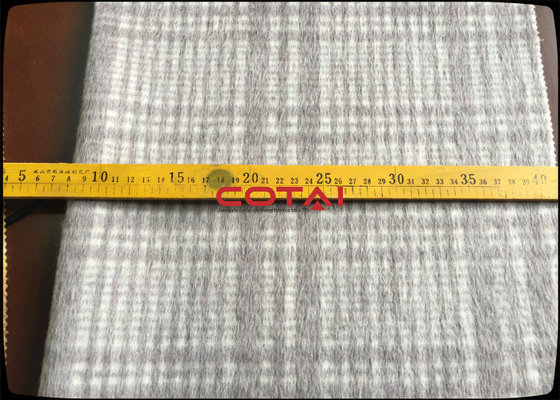 Manufacturer Light Pink 15cm Whole Plaid/Tartan 60% wool soft woven wool fabric