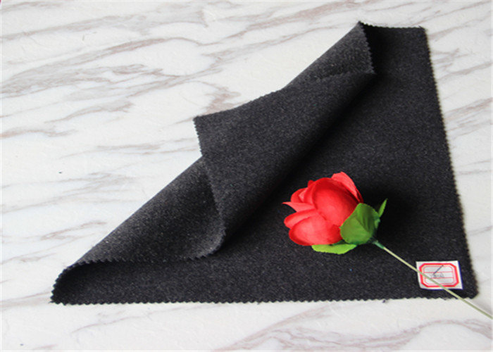 Velour 150CM Heavy Wool Fabric Comfortable Hand Feeling In Stock 20 W 80other
