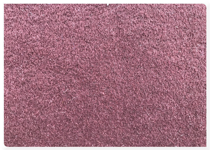 Heavyweight Double Faced Wool Fabric Dark Red Series 100% W For Keeping Warm