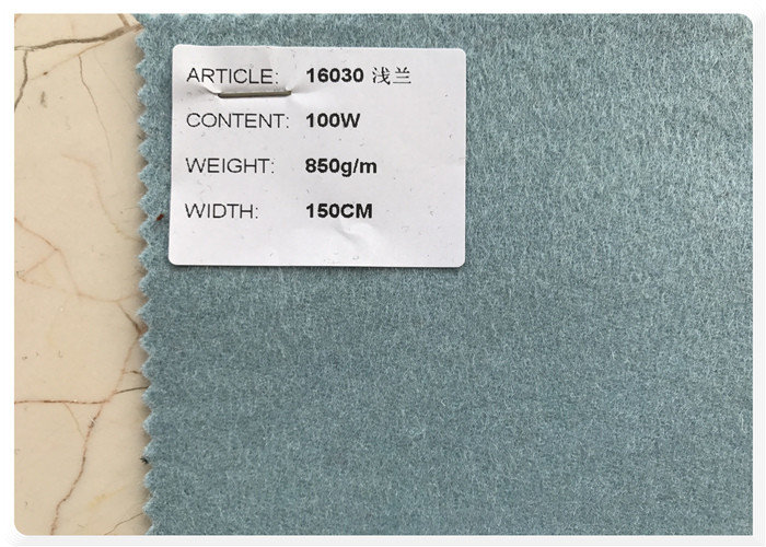 Blue Series 100% Double Faced Wool Fabric 720 Gram Per Meter For Women'S Fall Coats