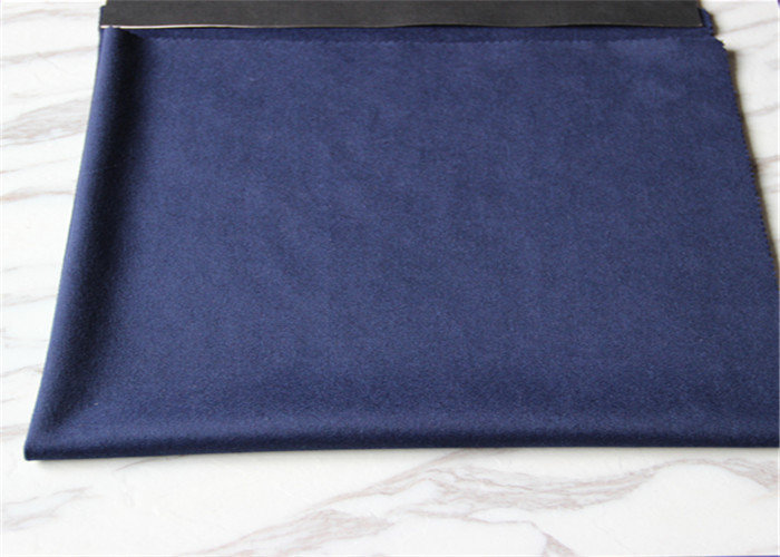 Royal Blue Over Coating Wool Fabric OEM For Women's/Men/s Winter Coats