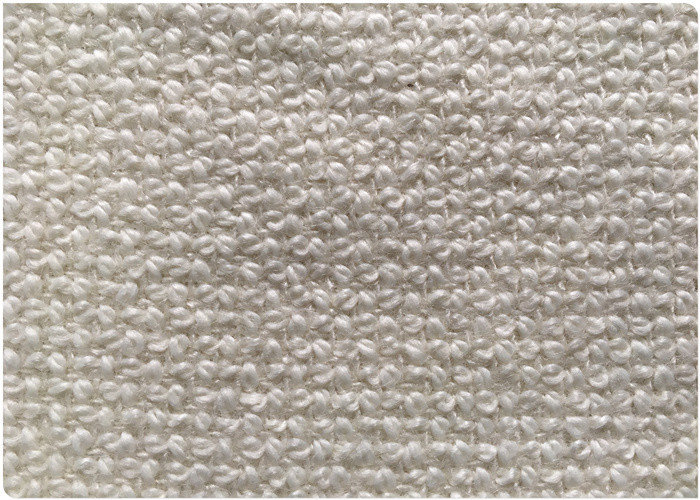 Cream Color Velour Lightweight Wool Fabric Tweed 150CM 50w 26R 24A 580 G