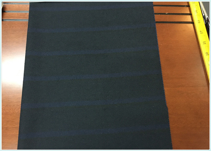 Winterization Double Sided Wool Fabric , Windproof Soft Wool Fabric Anti Pilling