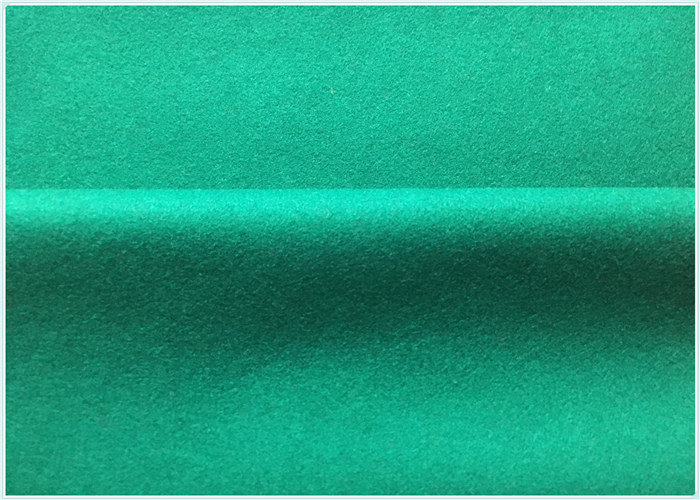 Grass Green Melton Wool Fabric 60w 30p Anti - Pilling Windproof Make to Order