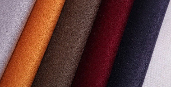 Plain Double Faced Wool Fabric 100% Wool Coating Fabric Multiple Colors