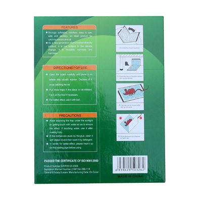 cheap mouse glue pad without poison/liquid rat trap home guard