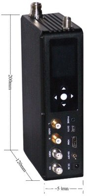 H.264 COFDM HD-SDI wireless video portable transmitter
