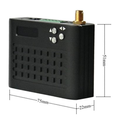 12Mbps data flow  wireless video/audio/data transmission system