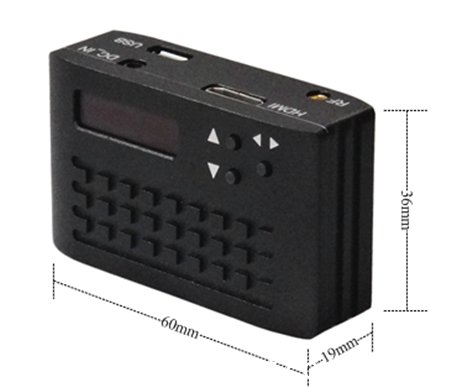 HN-510 AV/HDMI Mini COFDM video transmitter application for UAV system