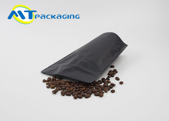 Multi Color Stand Up Coffee Bags Customized Logo With 150x230x90 MM Size