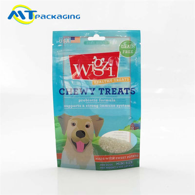 Chewy Treats Pet Food Packaging Bags Grain Free For Pet Customized Material