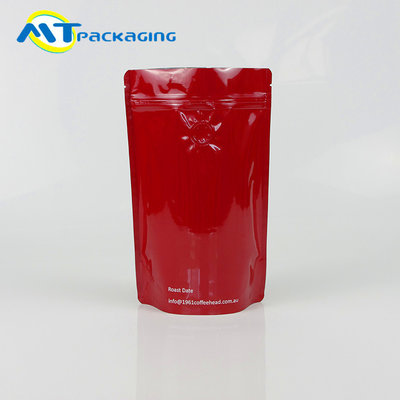 Customized Print 250G Coffee Packaging Bags User Friendly And Reusable Design