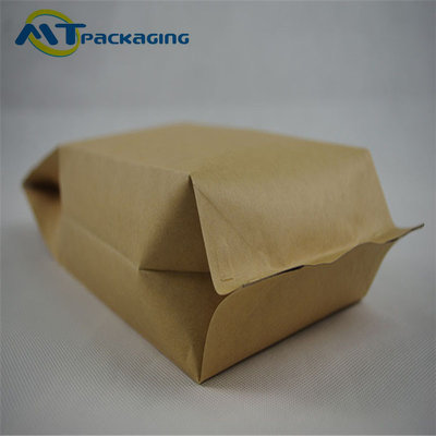 Heat Seal 1000G Side Gusset Pouch High Barrier More Space For Tea Packing