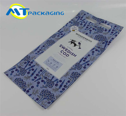 Large Capacity Pet Food Packaging Bags Oxygen Isolation With Two Aircraft Holes