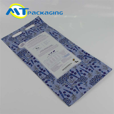 Oxygen Isolation Quad Seal Pouch Customized Thickness Laminated material