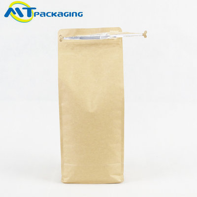 Gravure Printing Biodegradable Resealable Bags , Eco Friendly Coffee Bags