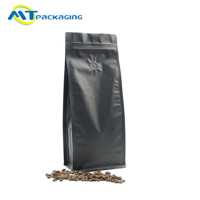 1000G Zipper Design Flat Bottom Pouch Convenient Storage For Coffee Packaging