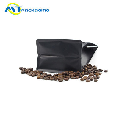 1000G Zipper Design Flat Bottom Pouch Convenient Storage For Coffee Packaging