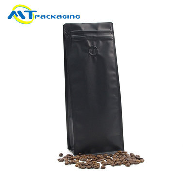 1000G Zipper Design Flat Bottom Pouch Convenient Storage For Coffee Packaging