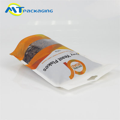 100G Stand Up Gusseted Pouch Easy To Display For Savoury Yeast Flakes