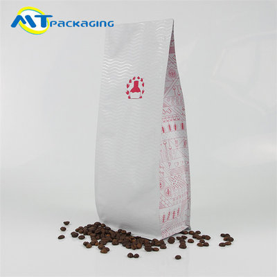 Laminated Material Flat Bottom Pouch Accept Customized Logo Color Optional