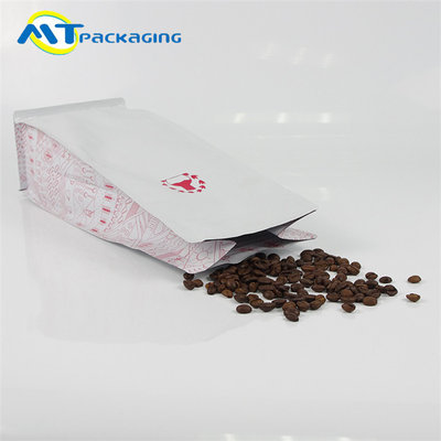 Laminated Material Flat Bottom Pouch Accept Customized Logo Color Optional