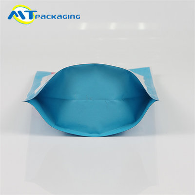 Stand Up Design Nut Packaging Bags ISO Certification For Shelf Display