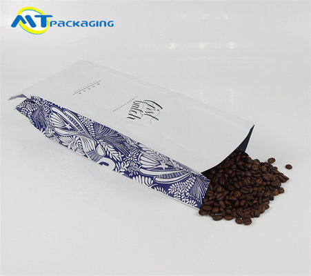 Food Grade Side Gusset Pouch Customized Thickness Flat Square Bottom