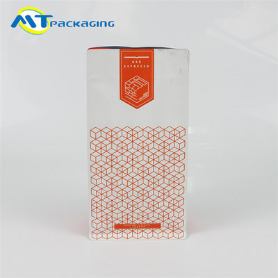 Large Capacity Flat Bottom Pouch Eco Friendly With One Way Exhaust Valve