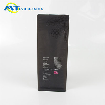 Easy To Carry Flat Bottom Pouch Oxygen Isolation With Zipper On Top