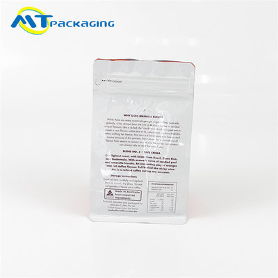 Water Proof Flat Bottom Pouch Convenient Storage Customized Thickness