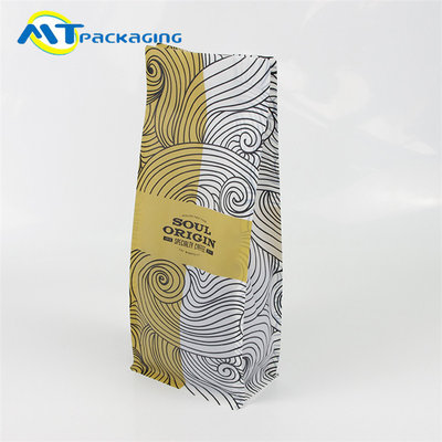 Leak Proof Flat Bottom Gusset Bags With Reseal Function For Dried Fruit